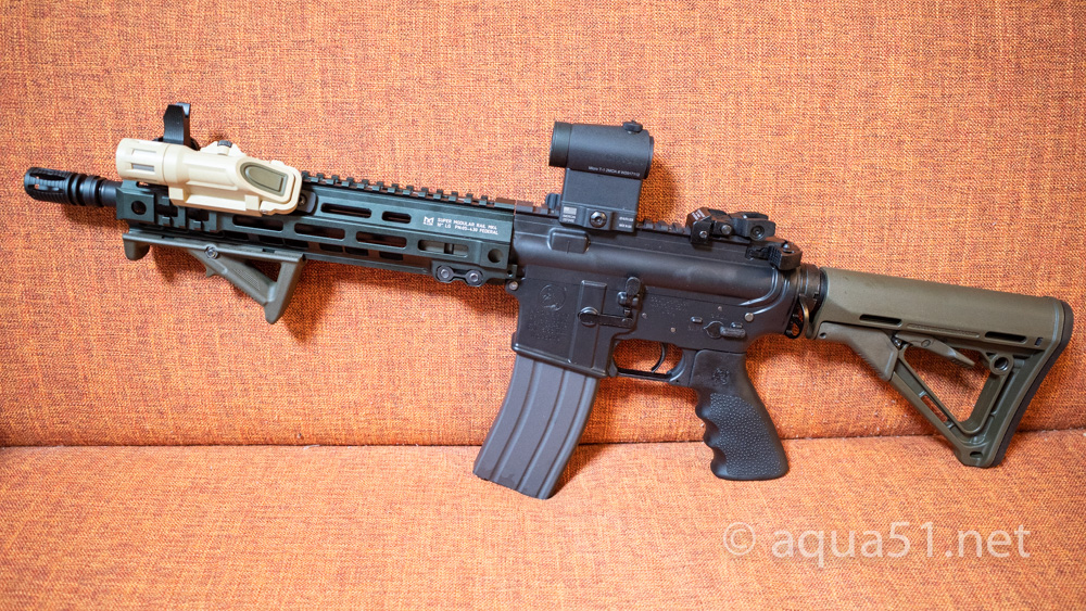 FBI SWAT OD Federalライフル製作記-7 (東京マルイ GBB) | aqua5150 blog