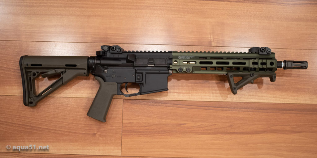 FBI HRT OD ライフル製作記-4(東京マルイ GBB) | aqua5150 gear review