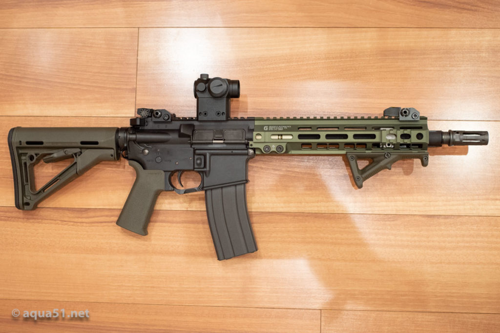 FBI HRT OD ライフル製作記-4(東京マルイ GBB) | aqua5150 gear review