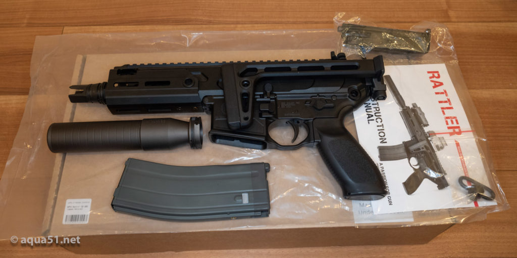 APFG Sig Rattler GBB購入しました | aqua5150 gear review